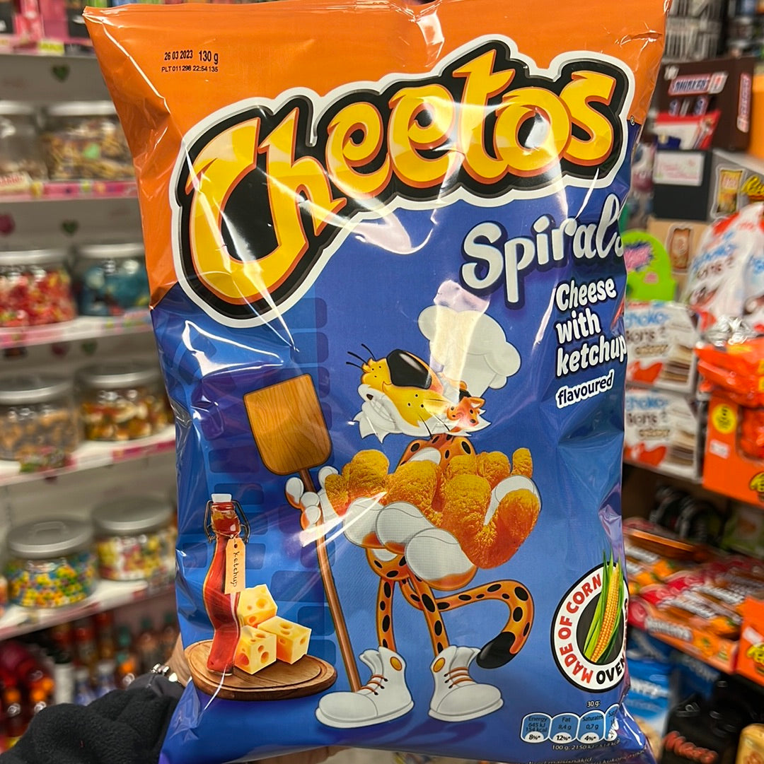 Cheetos Spirals Ketchup And Cheese 130g Sweet Schaffhausen cheetos-spirals-ketchup-and-cheese-130g-sweet-schaffhausen